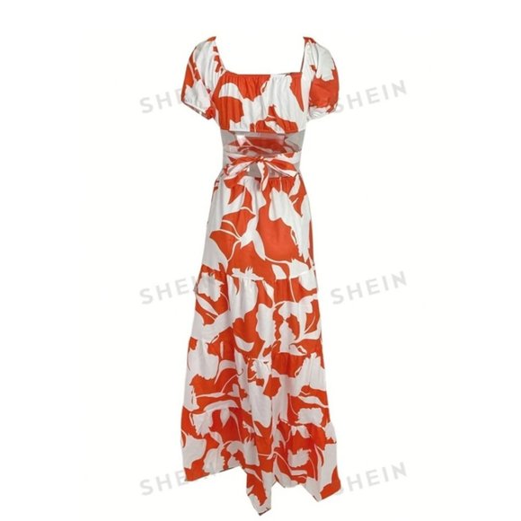 SHEIN | Dresses | Offtheshoulder Cutout Sundress Xl Nib | Poshmark